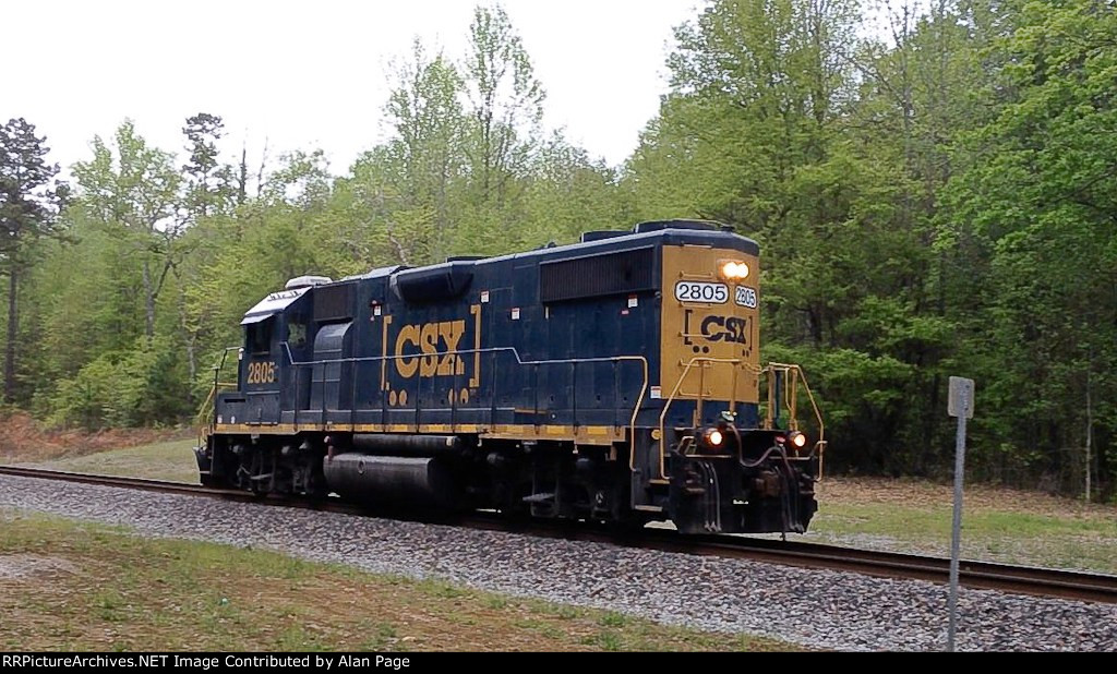 CSX GP38-2 2805